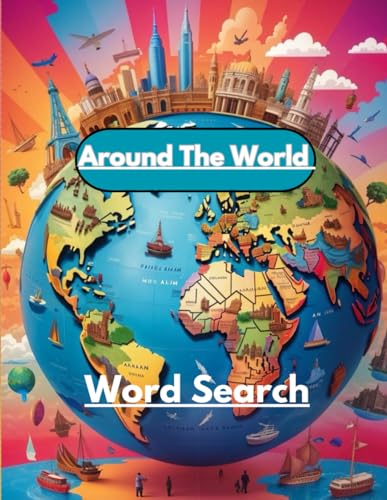 Around The World Word Search: The Word Search Puzzles for Seniors ...