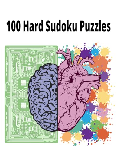 100 Hard Sudoku Puzzles For All Ages: Puzzles With Solutions by ...