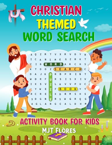 Christian Word Search For Kids: Christian-themed Puzzle Book by MJT ...