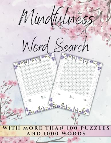 Mindfulness Word Search: Inspiring, Calm and Peaceful word search ...