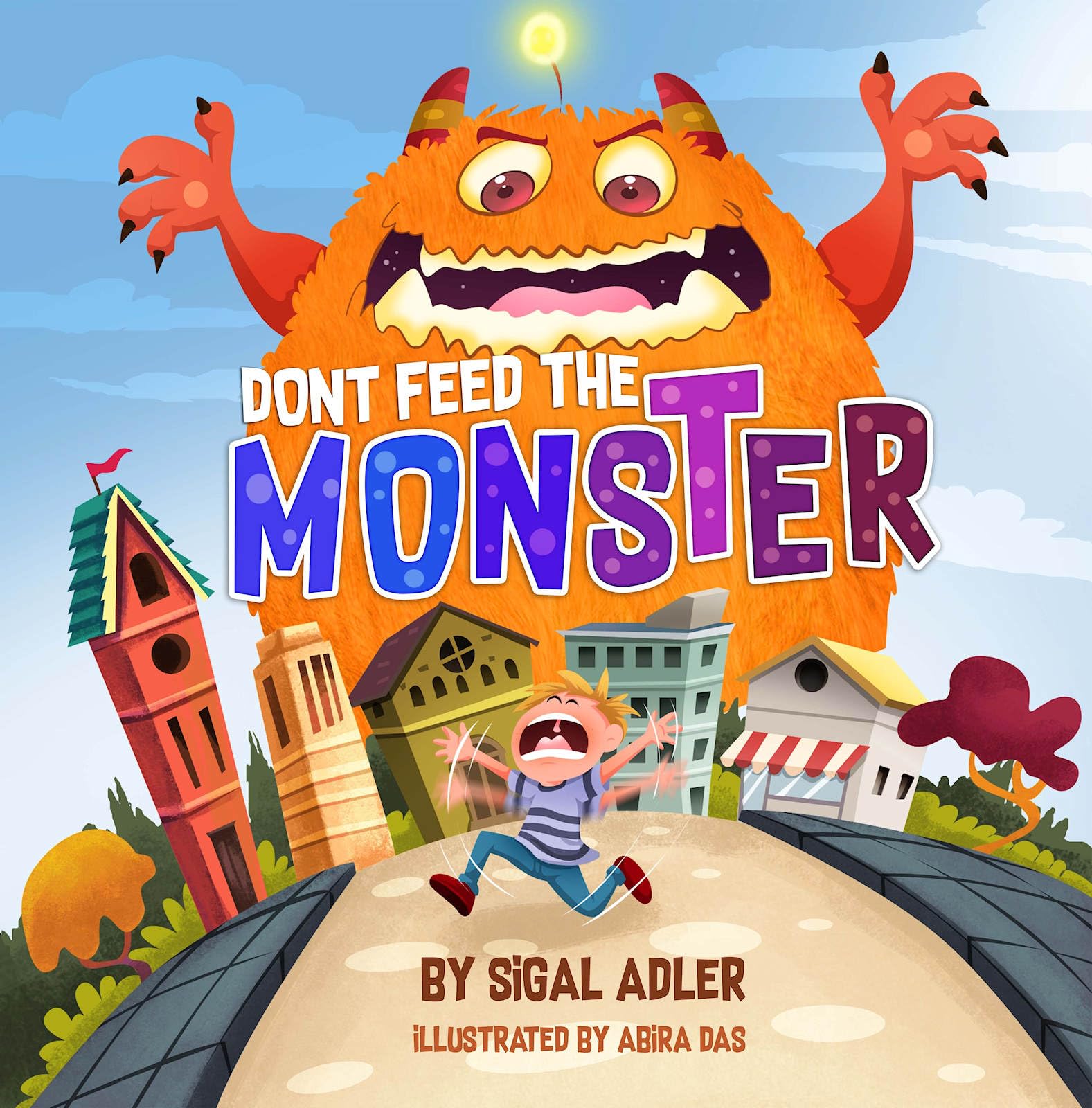 Don't Feed the Monster: Halloween book for kids, Preschool, Toddlers ...