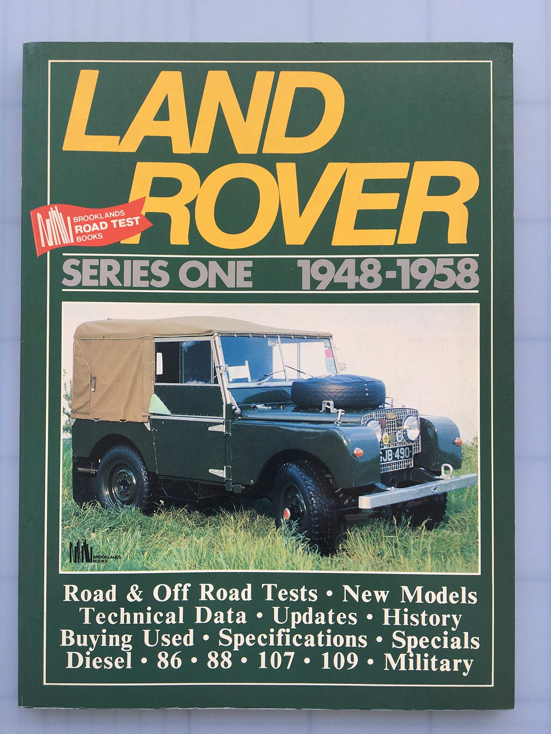 Land Rover Road Test Book 1948-1958 (Land Rover, 1) by R.M. Clarke ...