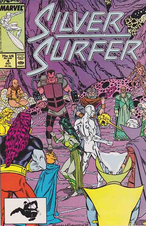 Silver Surfer #4 by 1st Appearance of Ripan & Emperor Kylor of Skrull ...