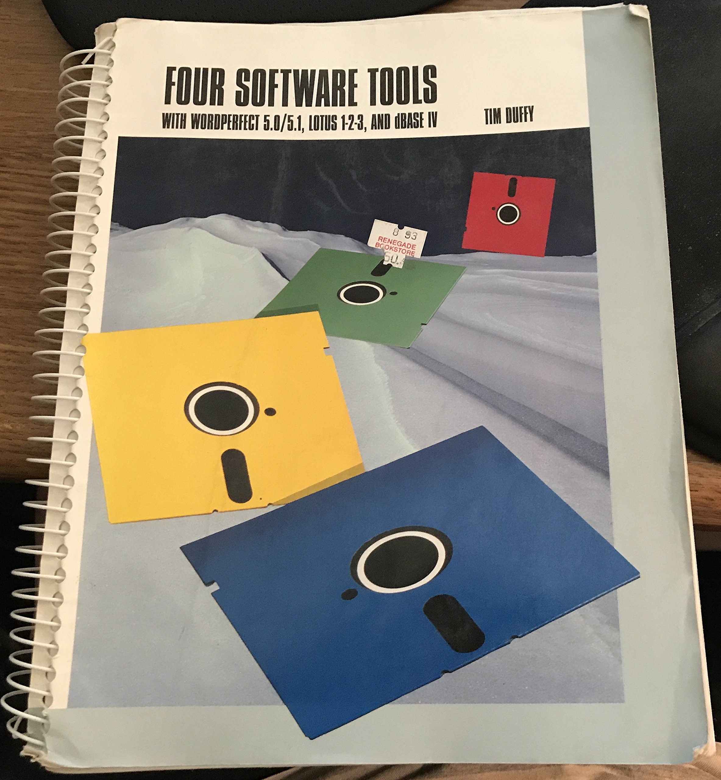 Four Software Tools: DOS for IBM PC and MS DOS Word Processing Using ...