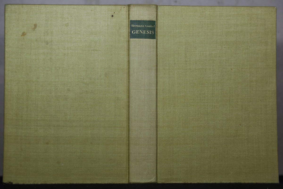 Genesis by Hermann Gunkel | Goodreads