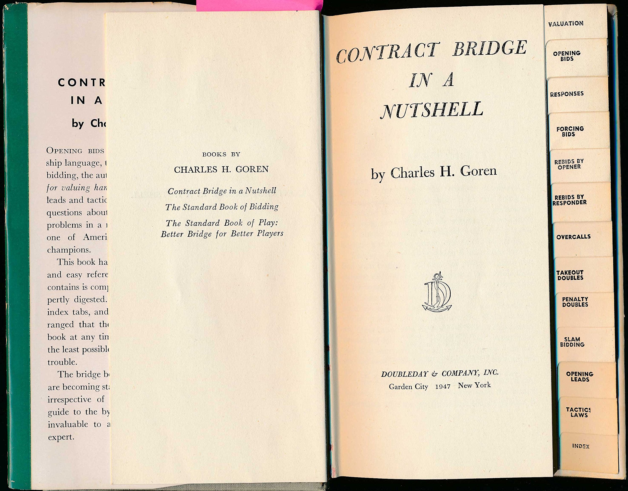 Contract Bridge In A Nutshell by Charles H Goren | Goodreads