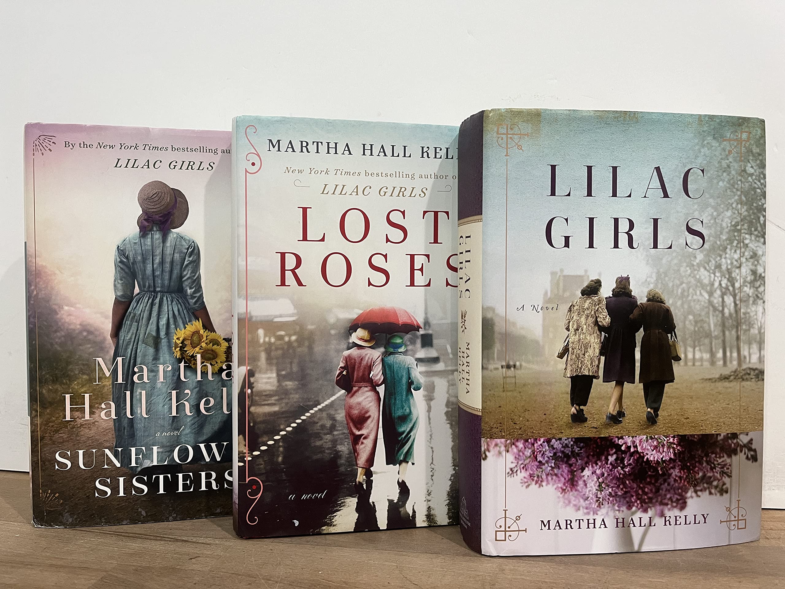 Woolsey-Ferriday 3 Book Set by Martha Hall Kelly: Sunflower Sisters ...