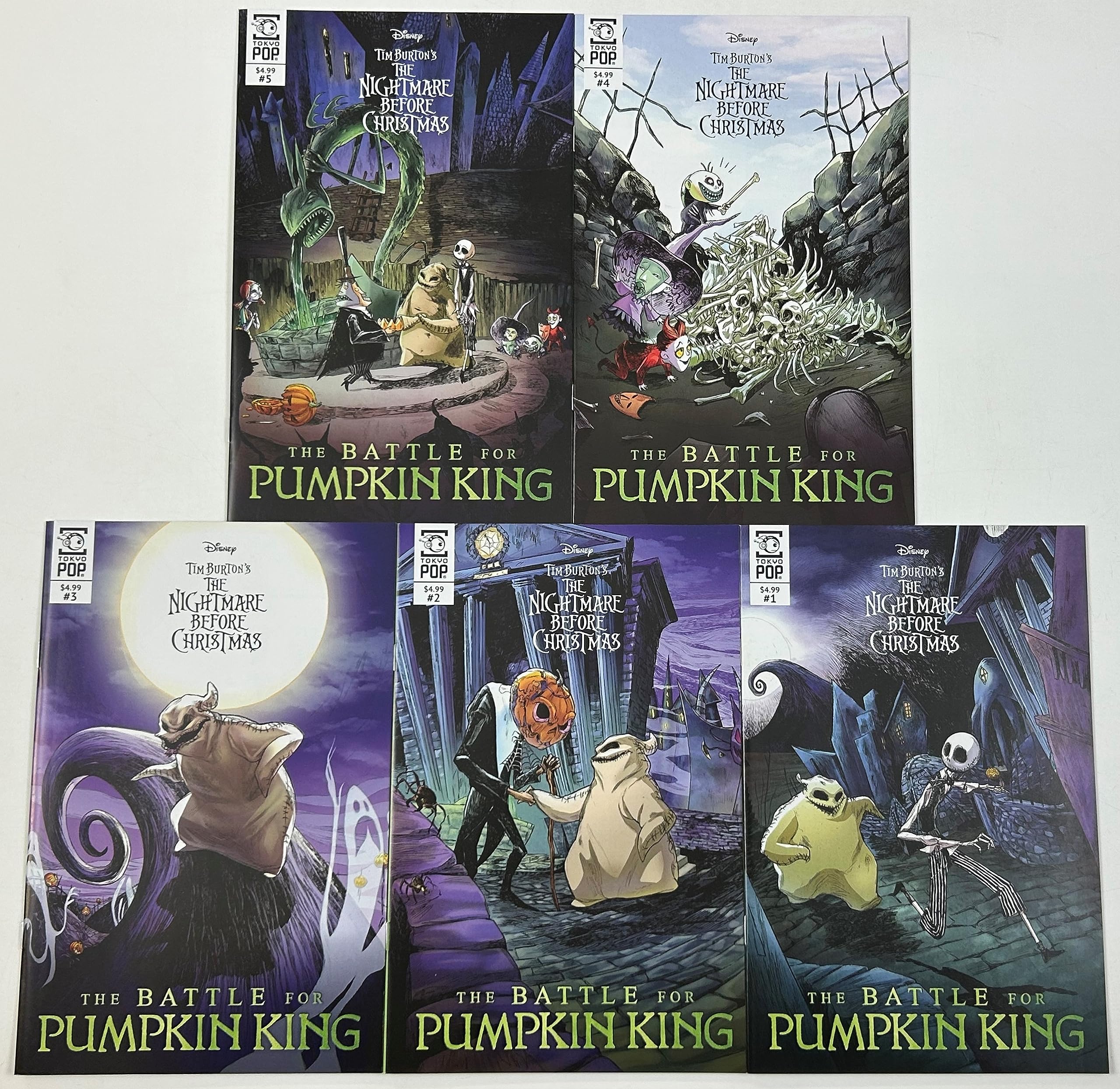 Tim Burton's Nightmare Before Christmas: The Battle for Pumpkin King #1 ...