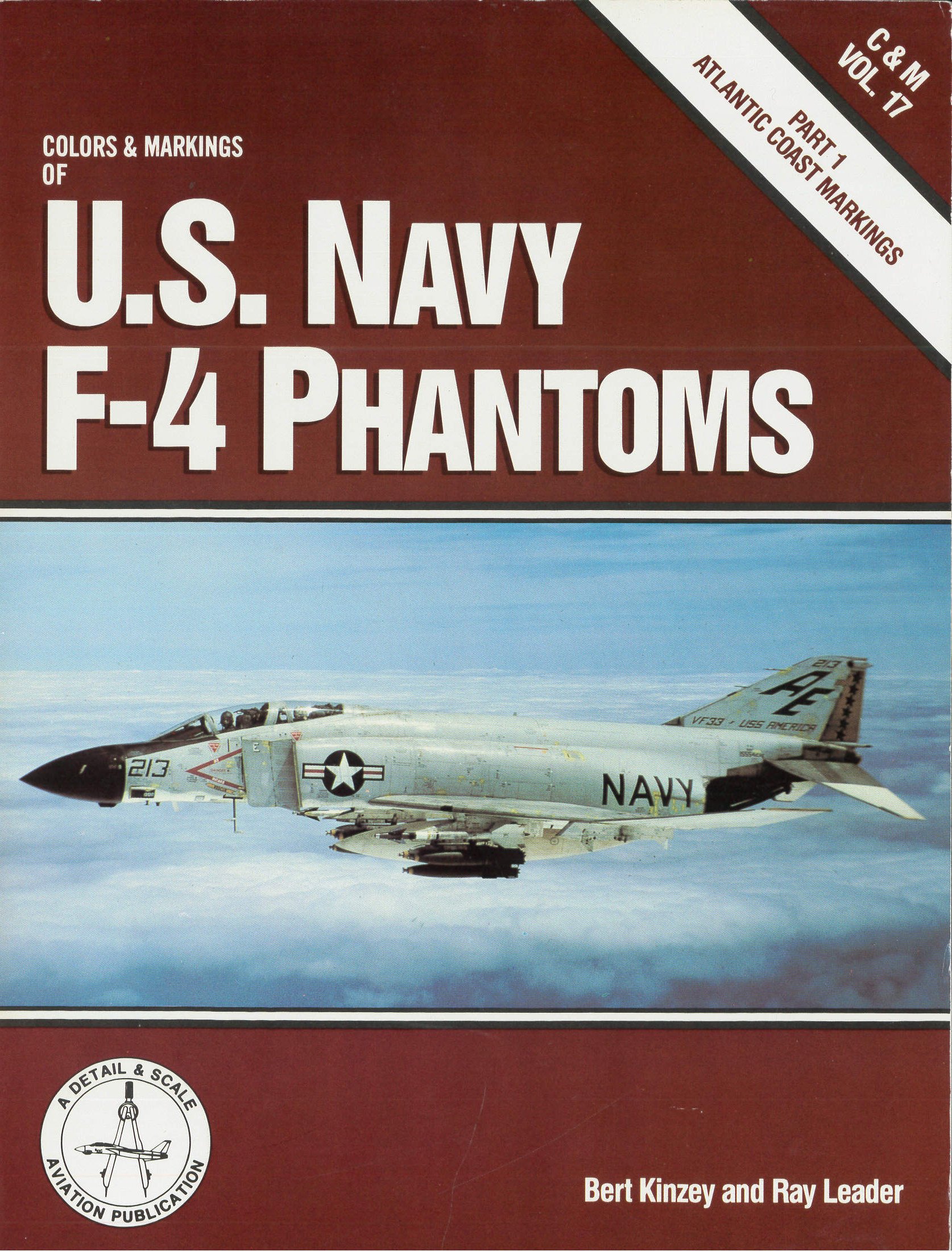 Colors & markings of U.S. Navy F-4 Phantoms (C&M) by Bert Kinzey ...