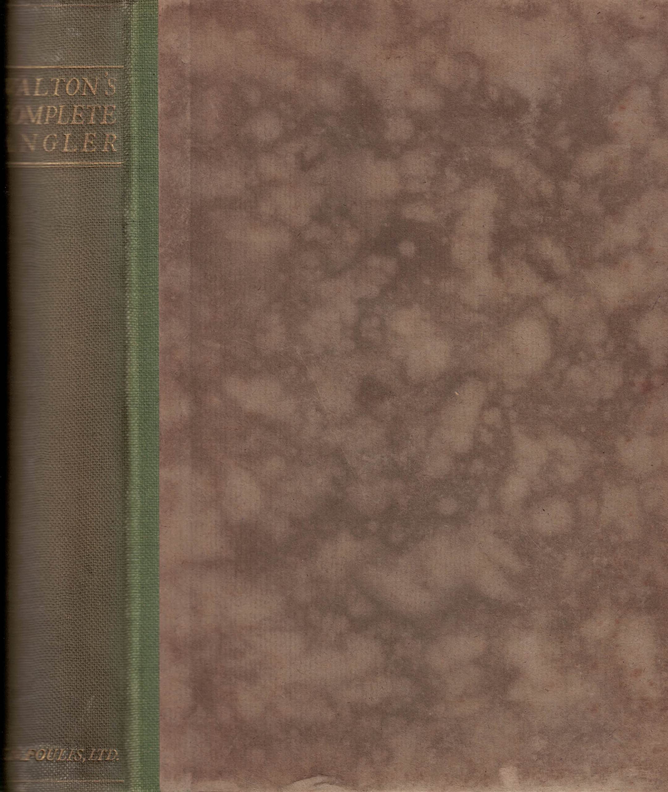 The Complete Angler. Foulis edition by Izaak Walton | Goodreads
