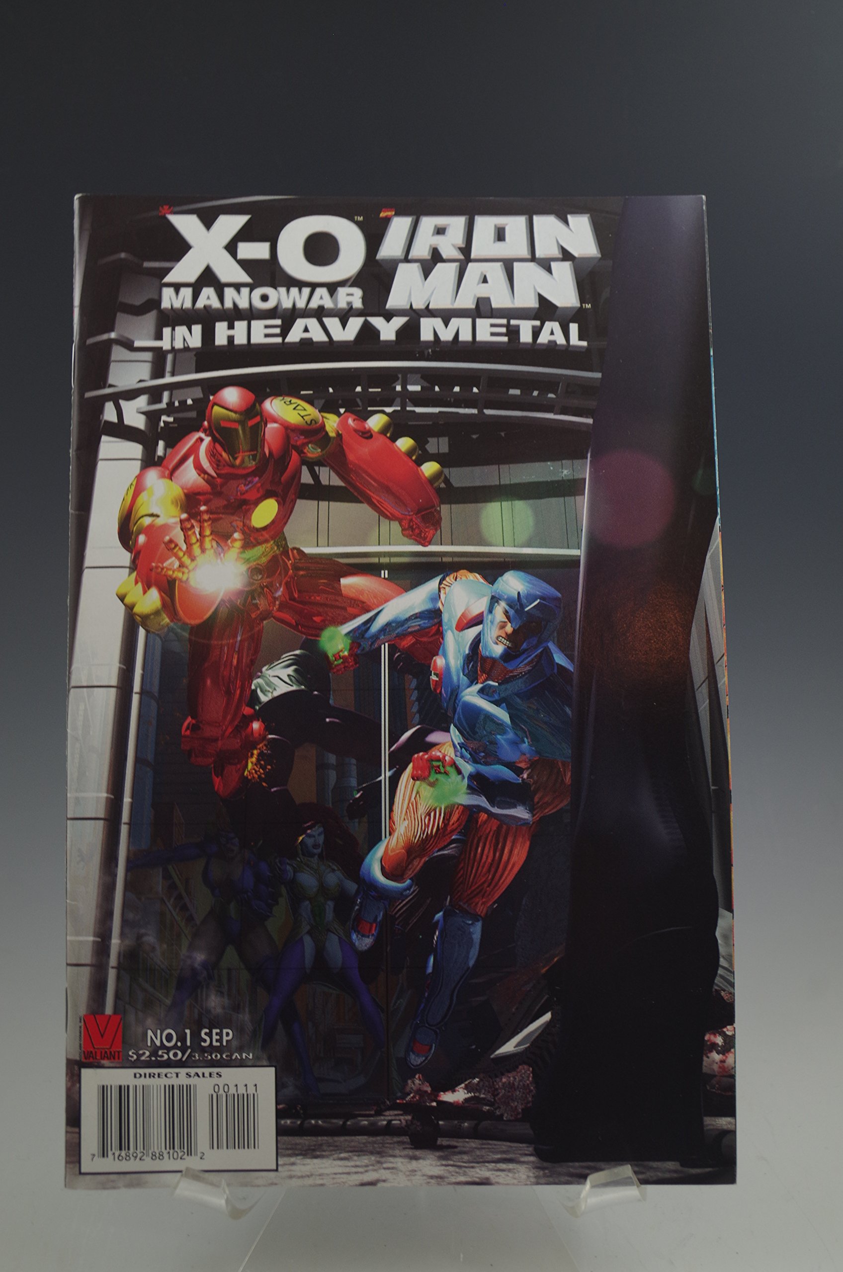 X-O MANOWAR IRON MAN IN HEAVY METAL #1 VALIANT COMICS BOOK 1996 by ...