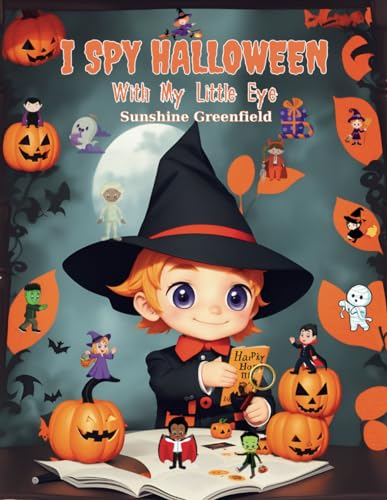 I Spy Halloween With My Little Eye: A Fun Guessing Game Book for Little ...