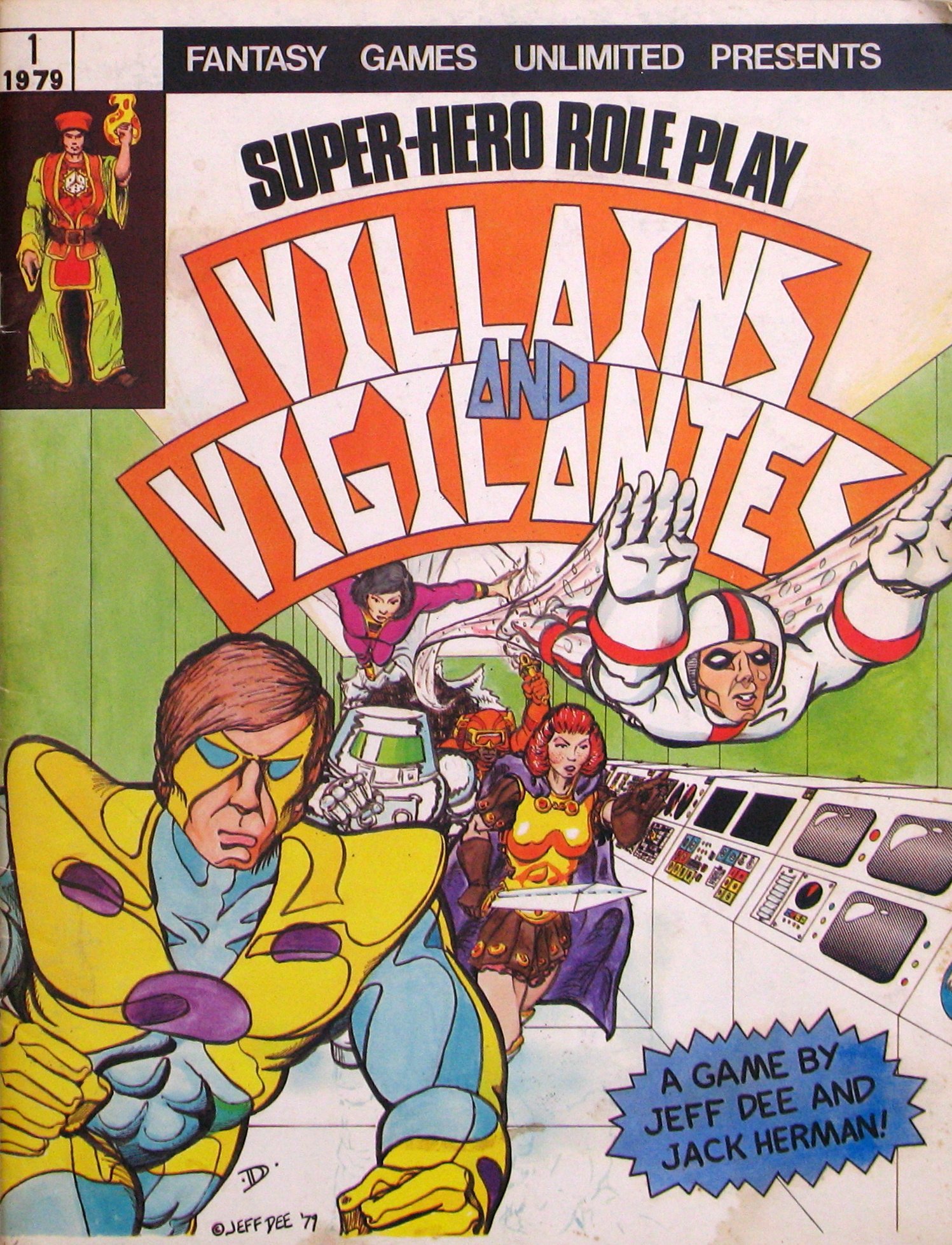 Villains & Vigilantes (1st Edition) by Jeff Dee | Goodreads