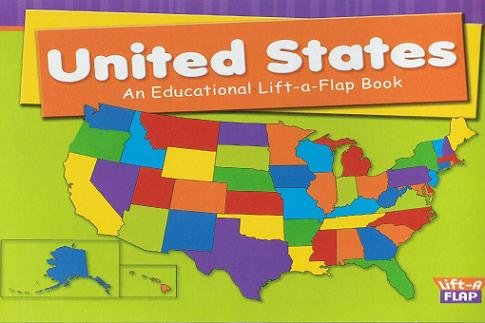 United States an Educational Lift-a-Flap Book by Cuddly Duck ...