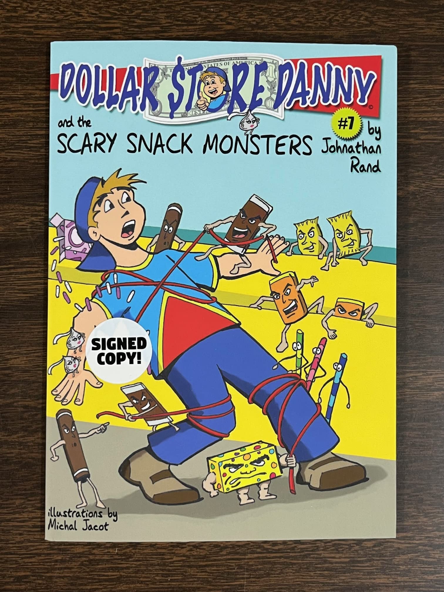 Dollar Store Danny #7 and the Scary Snack Monsters by Johnathan Rand ...