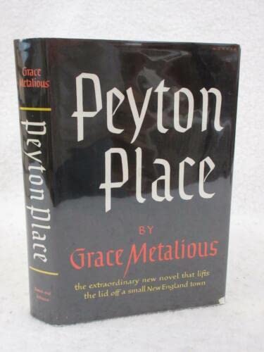 Rare Grace Metalious PEYTON PLACE Simon & Schuster Hardcover Trade ...
