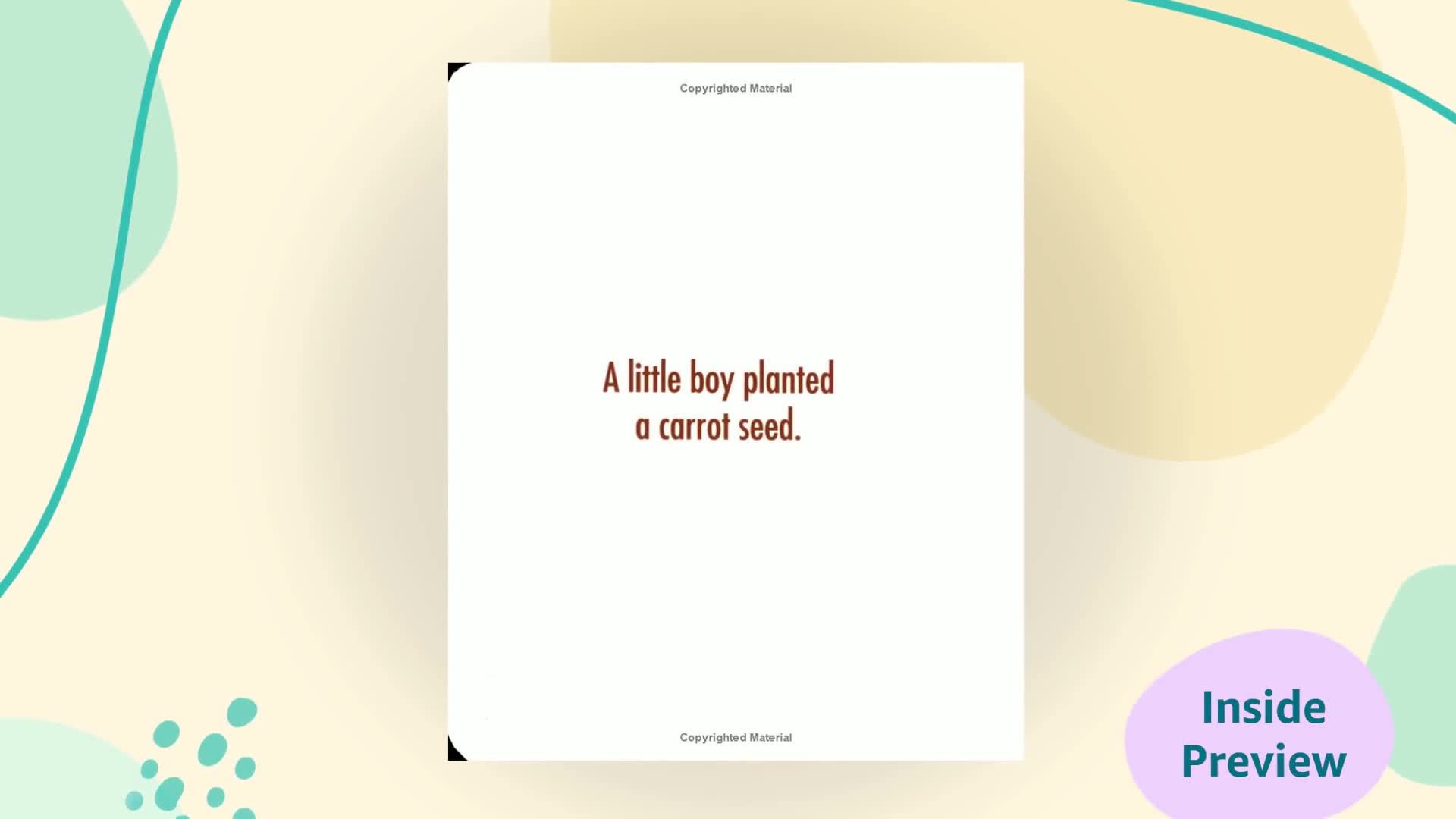 [The Carrot Seed] [by: Ruth Krauss] by Ruth Krauss | Goodreads