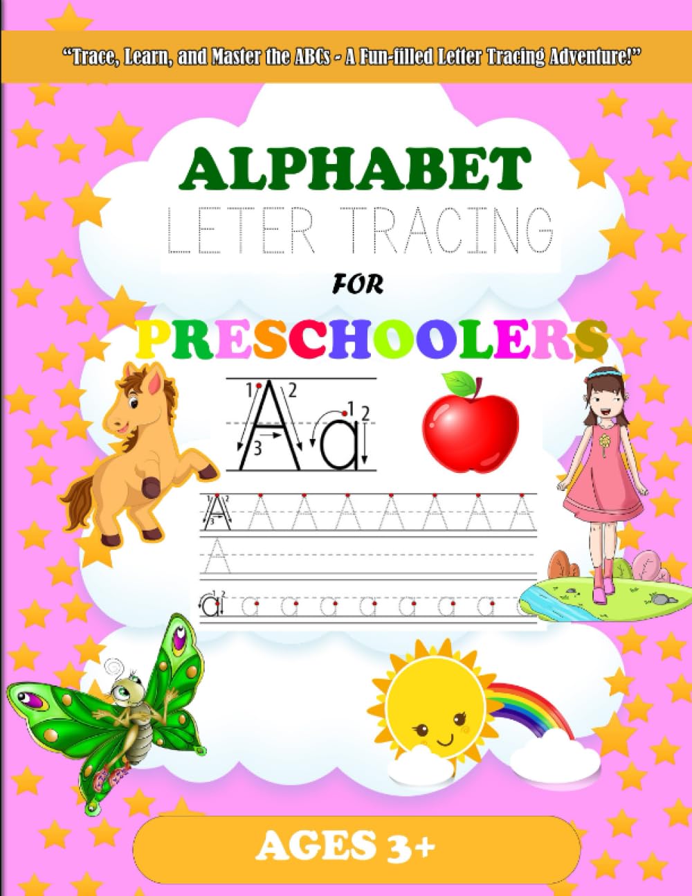 ALPHABET LETTER TRACING BOOK: “Trace, Learn, and Master the ABCs - A ...