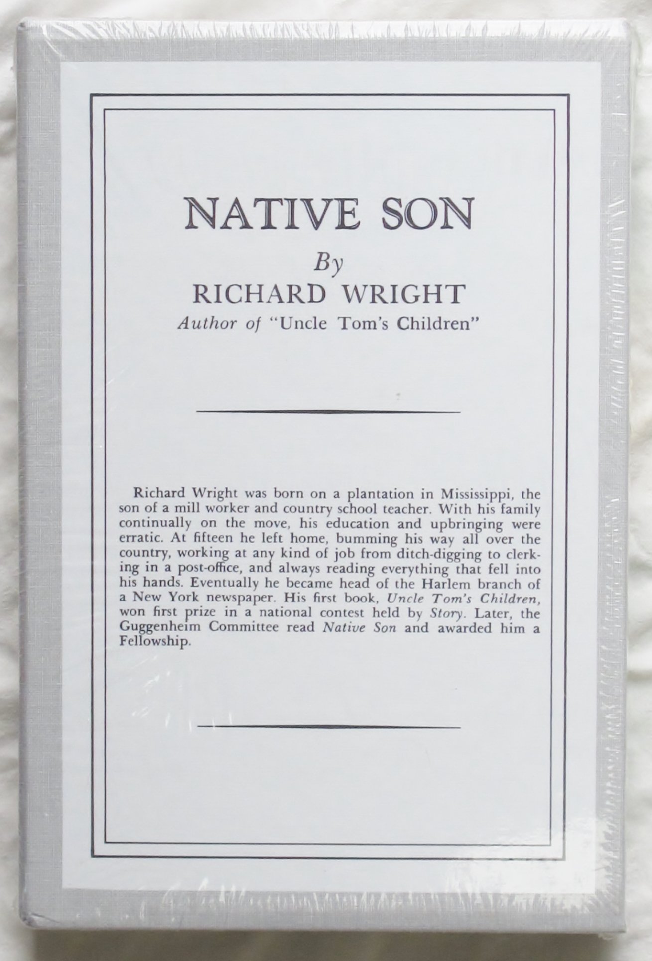 Native Son (1968 Slipcase Facsimile Edition) by Richard Wright | Goodreads