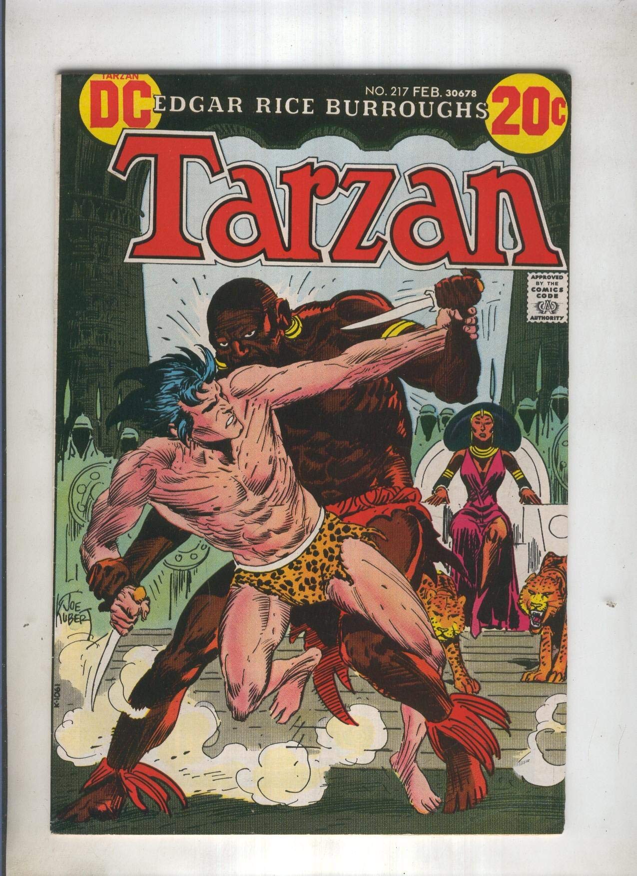 TARZAN DC Numero 217: The black queen by Joe Kubert | Goodreads