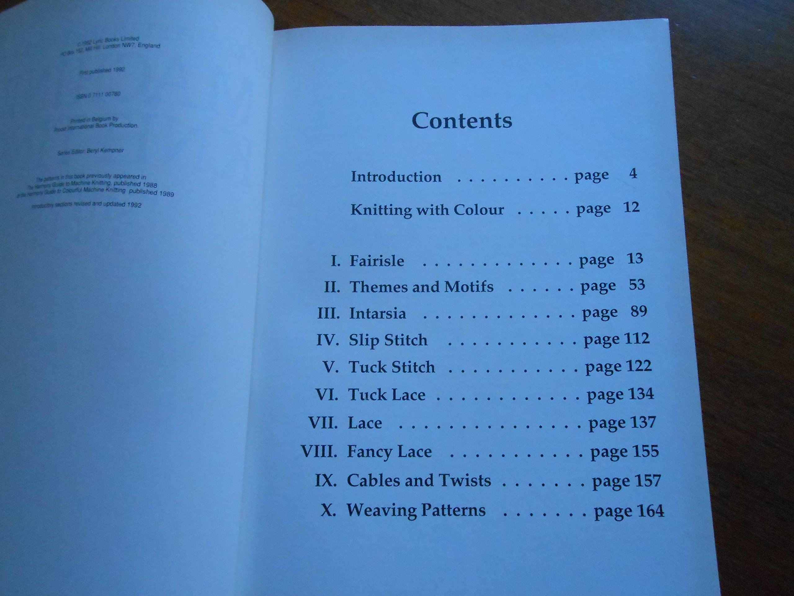 The Complete Book of Machine Knitting by Beryl Kempner | Goodreads