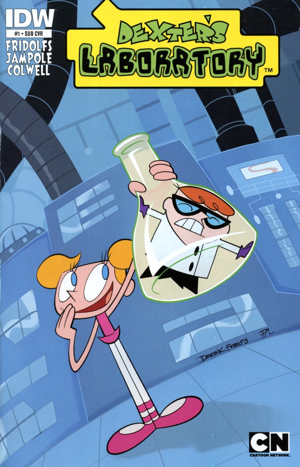 Dexters Laboratory #1 Subscription Variant by Derek Fridolfs | Goodreads