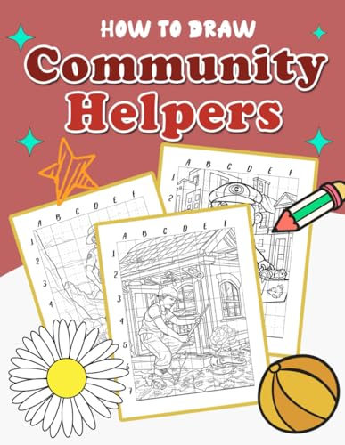 How To Draw Community Helpers: Step-by-Step Drawing Guide for Kids ...