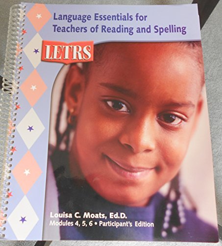 LETRS: Language Essentials for Teachers of Reading and Spelling by ...