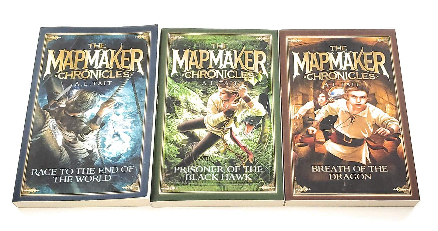 The Mapmaker Chronicles Books 1-3 - Race to the End of the World, Prisoner of the Black Hawk ...