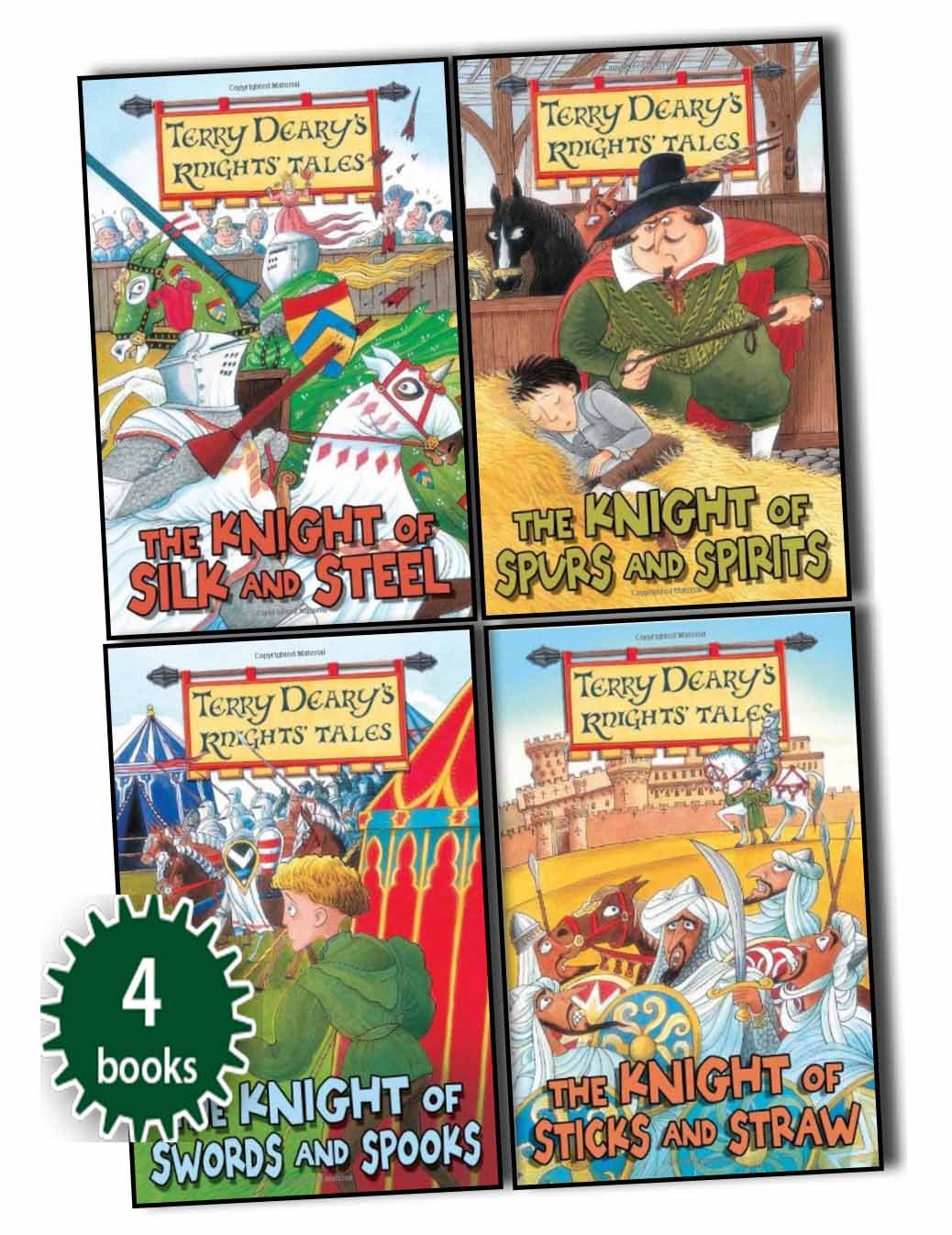 Knights Tales 4 Books Collection Pack Set by Terry Deary | Goodreads
