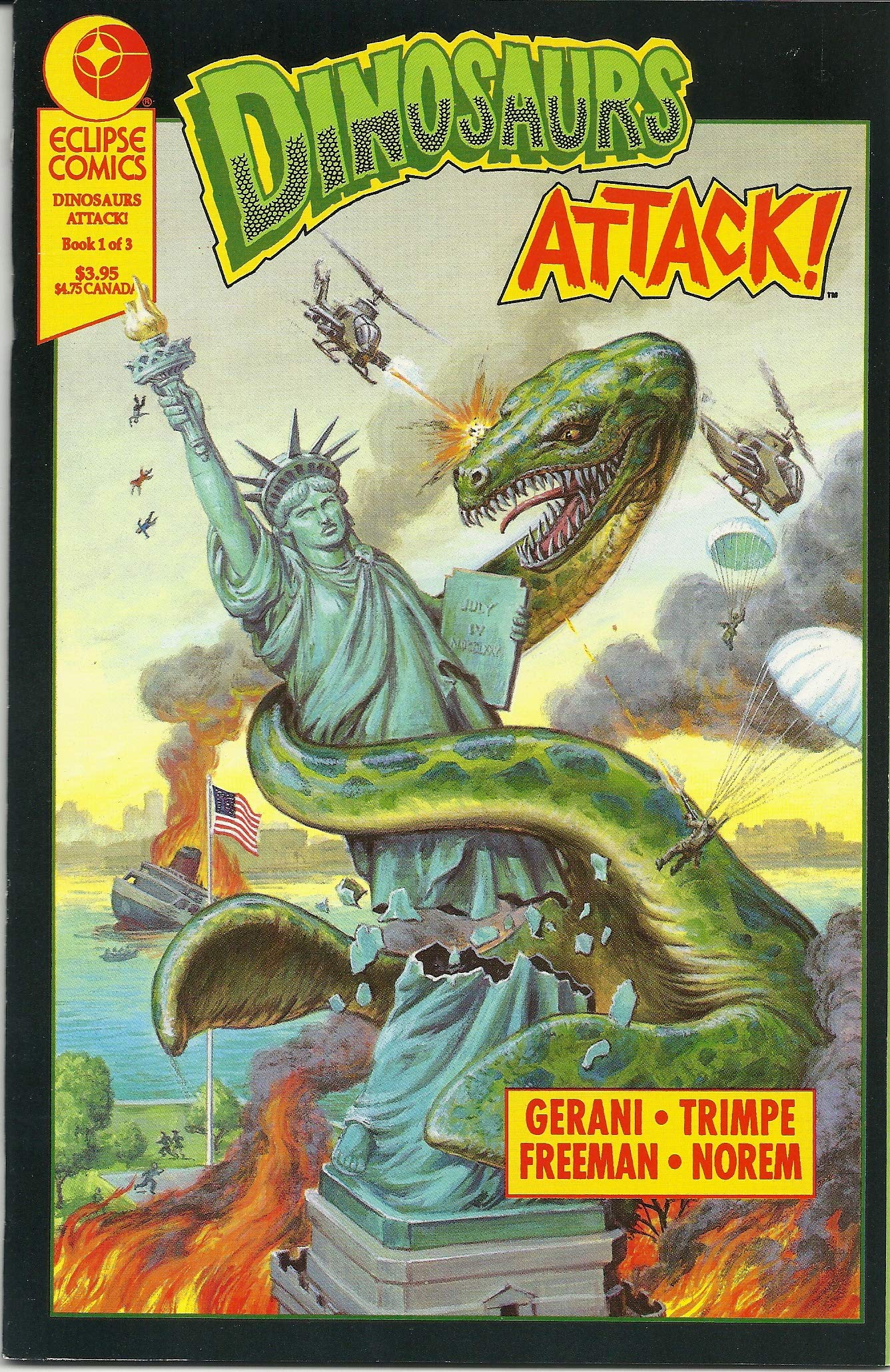 Dinosaurs Attack! #1 by Gary Gerani | Goodreads