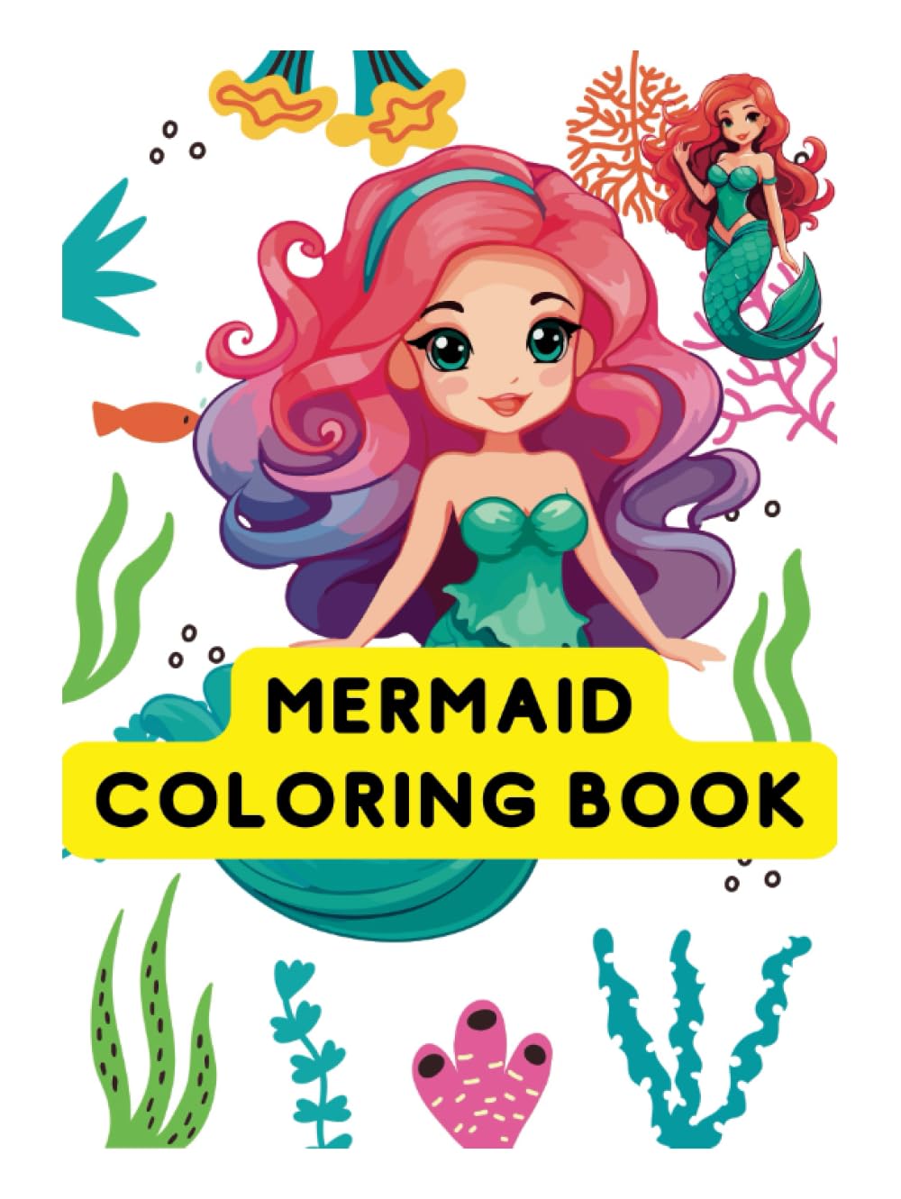 Mermaid Coloring Book: For Kids Ages 4 -12 by Mehar M. Kashif | Goodreads