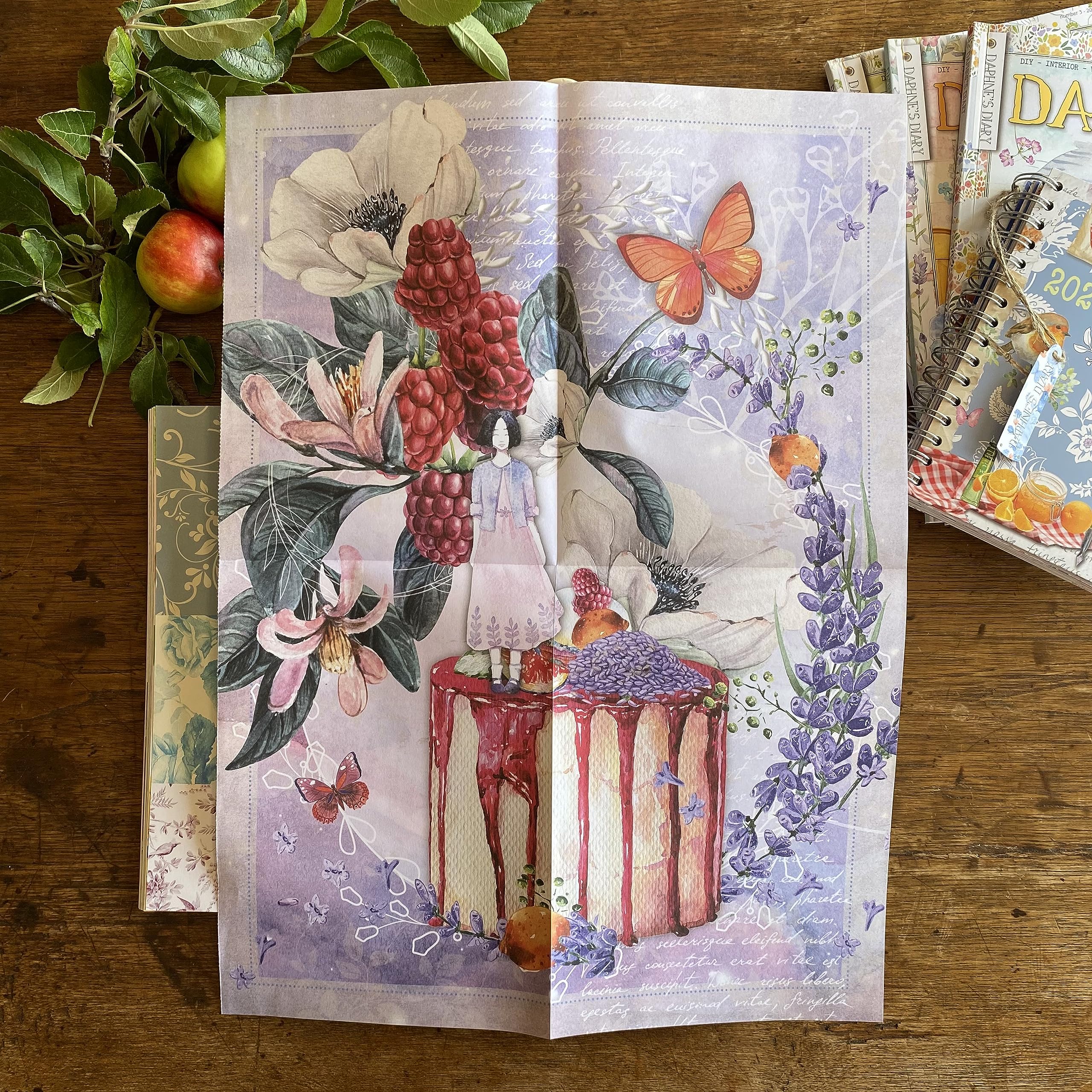 Daphne's Diary Magazine #6 2023 (GERMAN) | Creative Art Craft Workbook ...