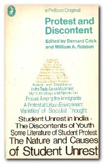 Protest and Discontent by Bernard Crick | Goodreads