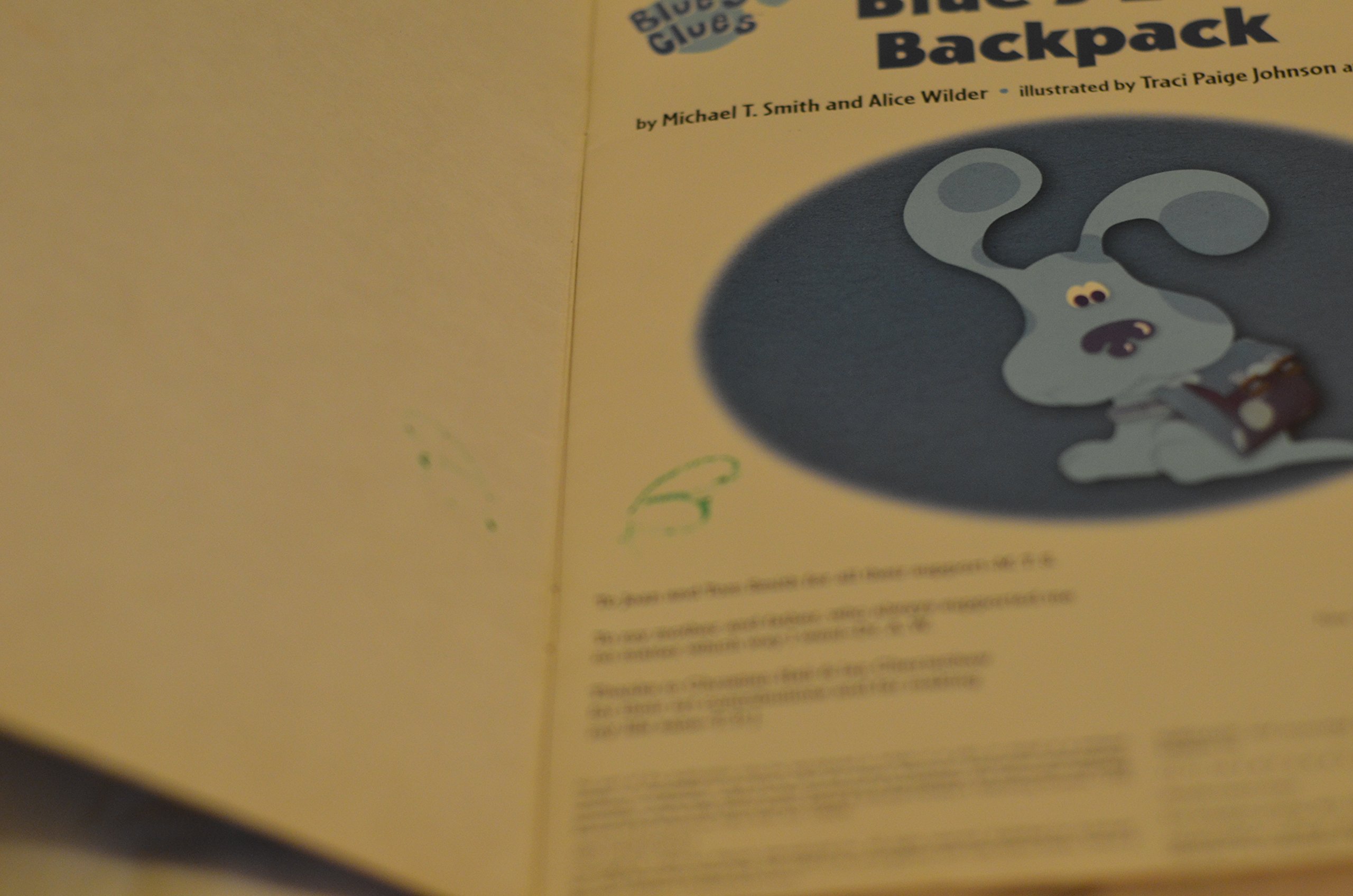 Blue's Lost Backpack (Blue's Clues) by Michael T. Smith | Goodreads