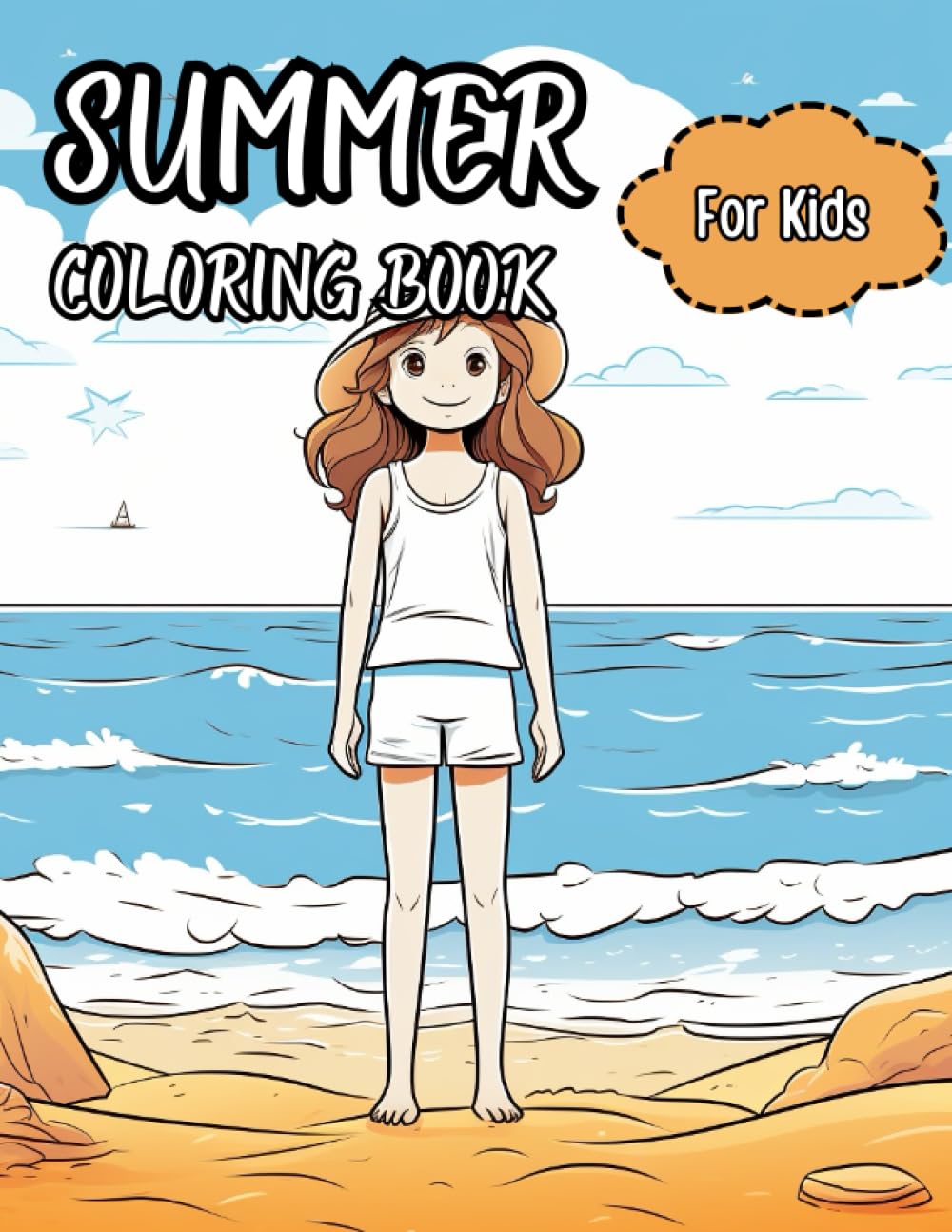 Summer Coloring Book For Kids: Summer Coloring Fun For Kids by Magic ...