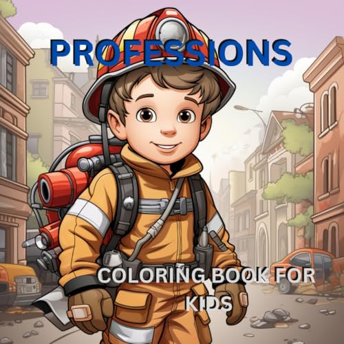 PROFESSIONS: Coloring book for kids by Malgorzata Krzysztyniak | Goodreads