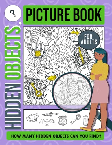 Hidden Pictures for Adults: Experience Funny Time With Look And Find ...
