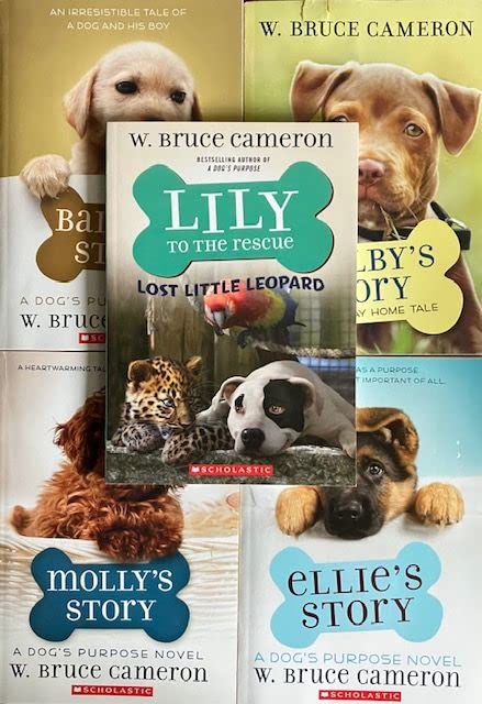 A Dog's Purpose and A Dog's Way Home 5 Book Set: Molly's Story, Bailey's Story, Ellie's Story ...