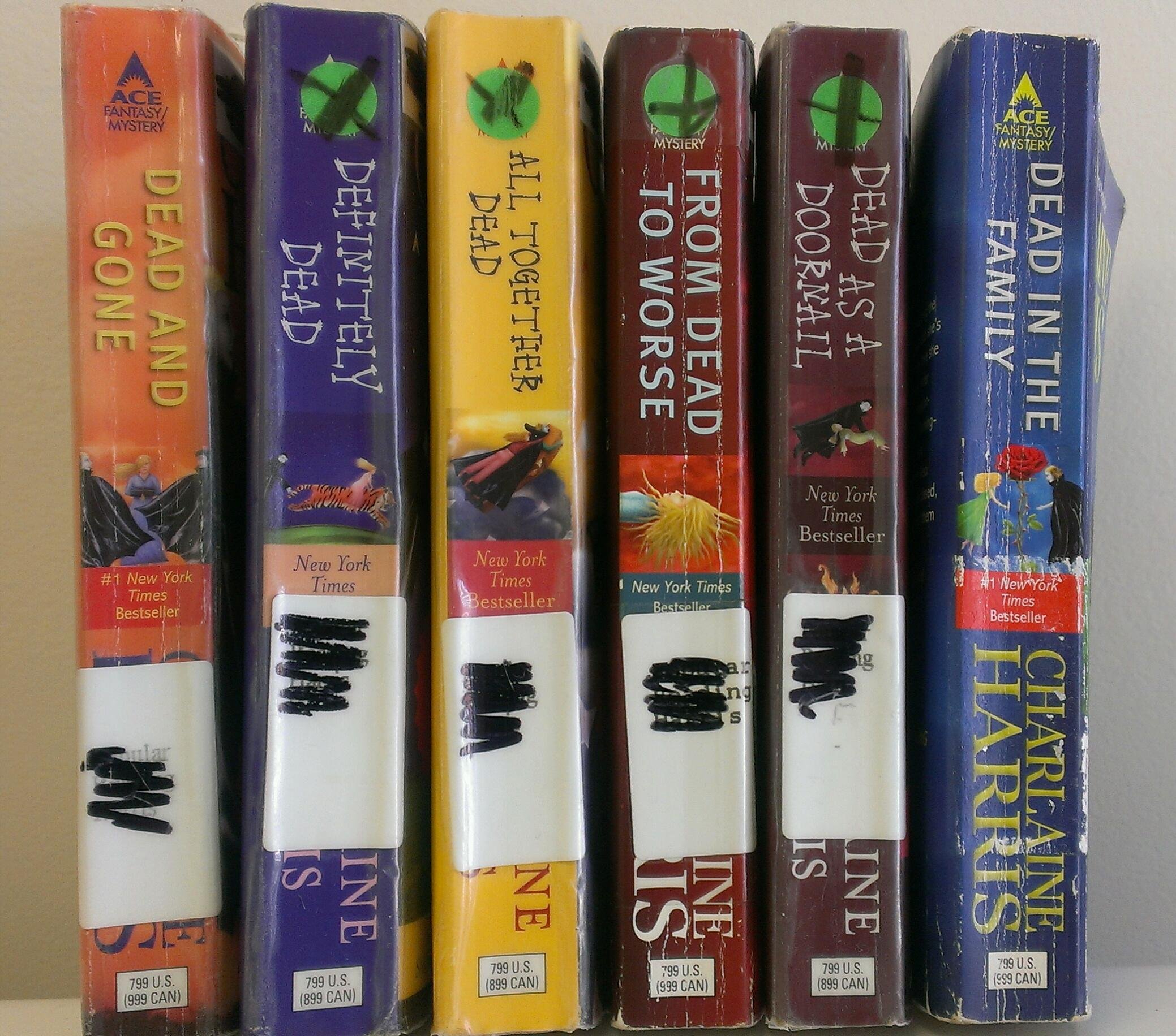 6 Volumes: Dead and Gone; Definitely Dead; All Together Dead; From Dead ...