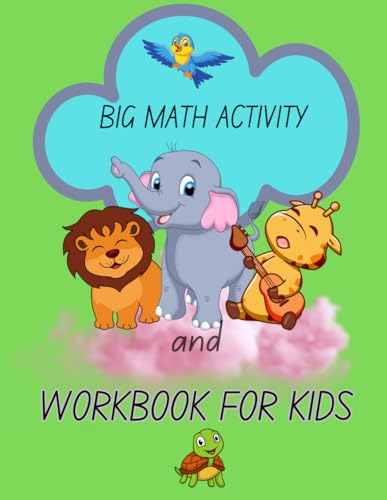 Big Math Activity And WorkBook For Kids: 60 Pages, Addition ...