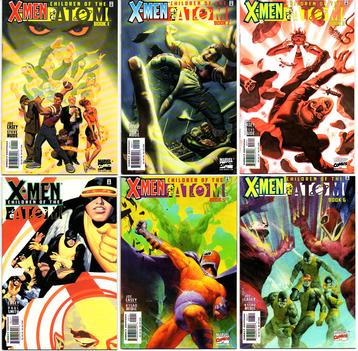 X-Men Children of the Atom #1-#6 set / Steve Rude by Joe Casey | Goodreads