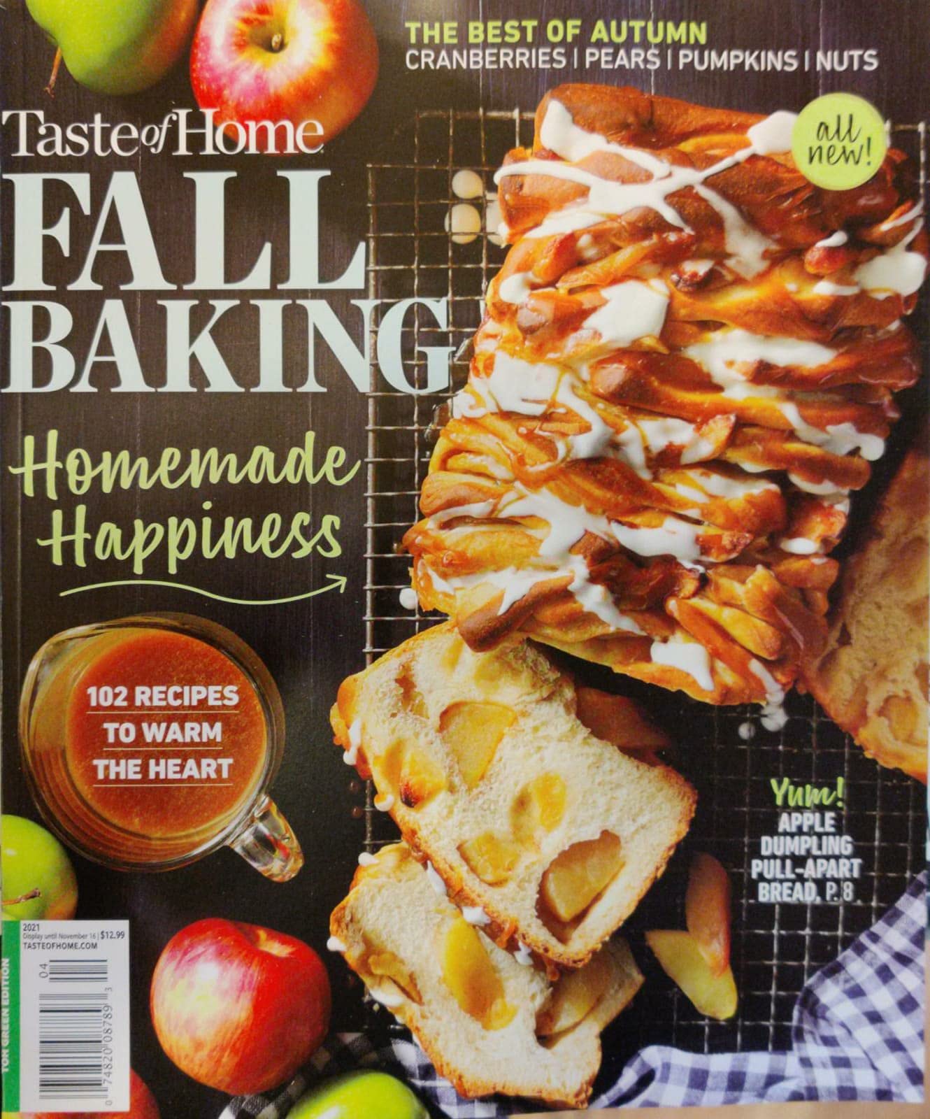 Taste Of Home Fall Baking Magazine November 2021 Homemade Happiness by ...