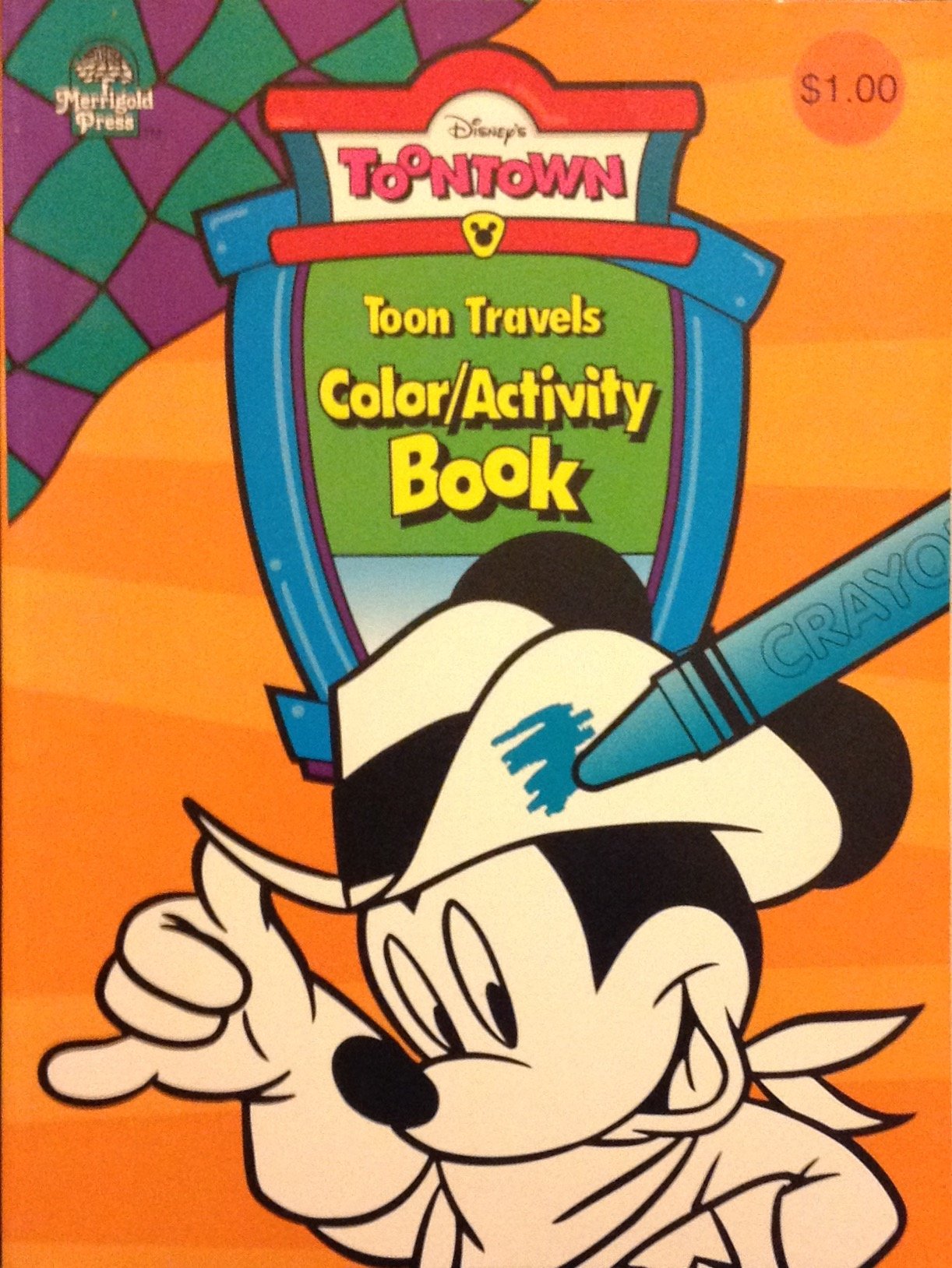 Disney's Toontown: Toon Travels Color/Activity Book by unknown author ...