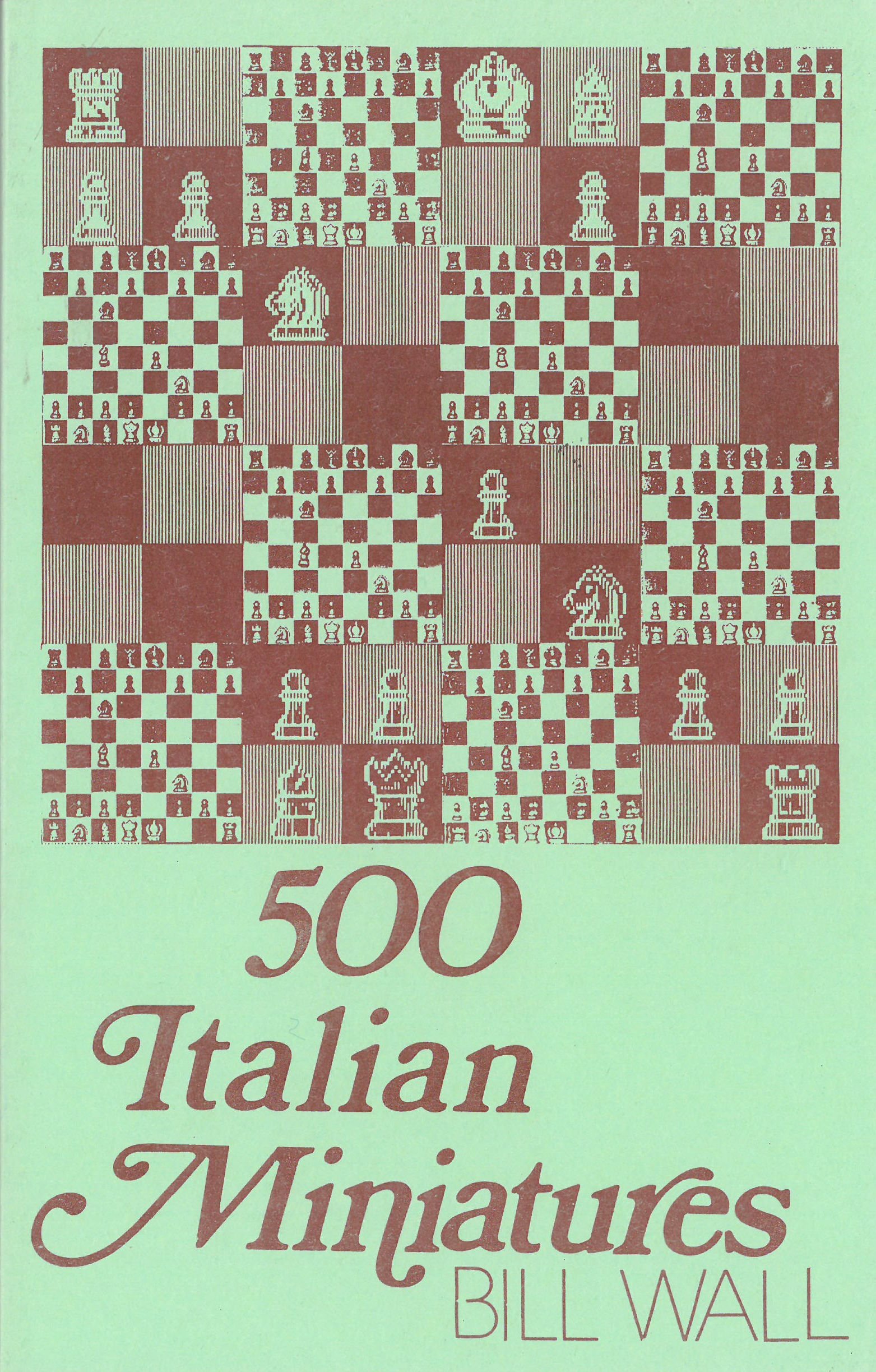 500 Italian Miniatures by Bill Wall | Goodreads