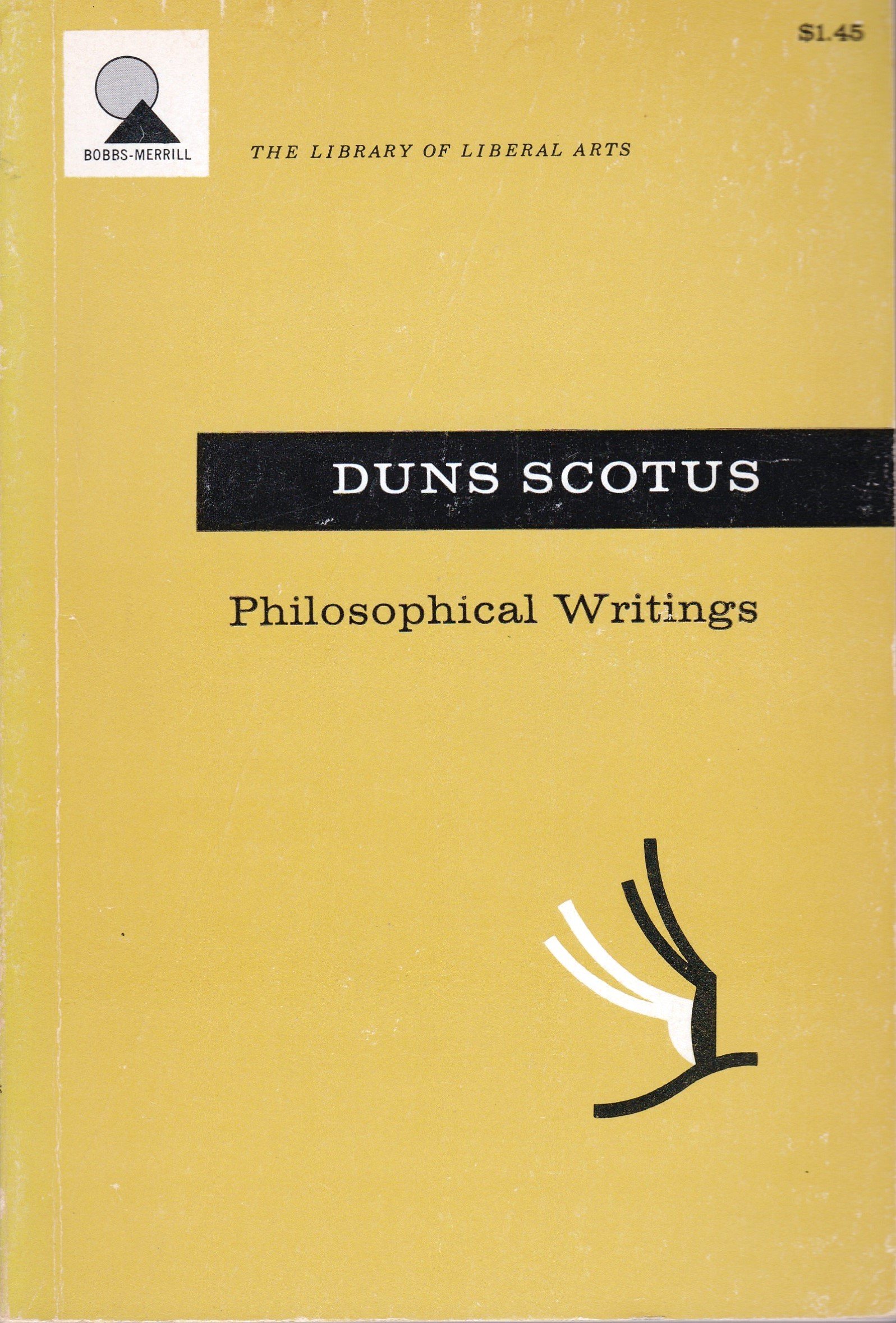 Duns Scotus: Philosophical Writings by John Duns Scotus | Goodreads