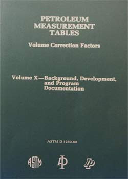 PETROLEUM MEASUREMENT TABLES: VOLUME CORRECTION FACTORS. VOLUME 10 by ASTM | Goodreads