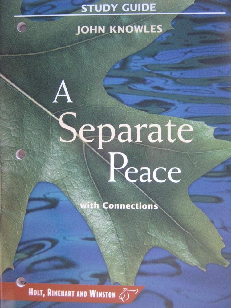 Study Guide to A Separate Peace with Connections by John Knowles ...