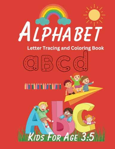 Alphabet indented tracing & Coloring book for preschool kids age 3-5: A ...