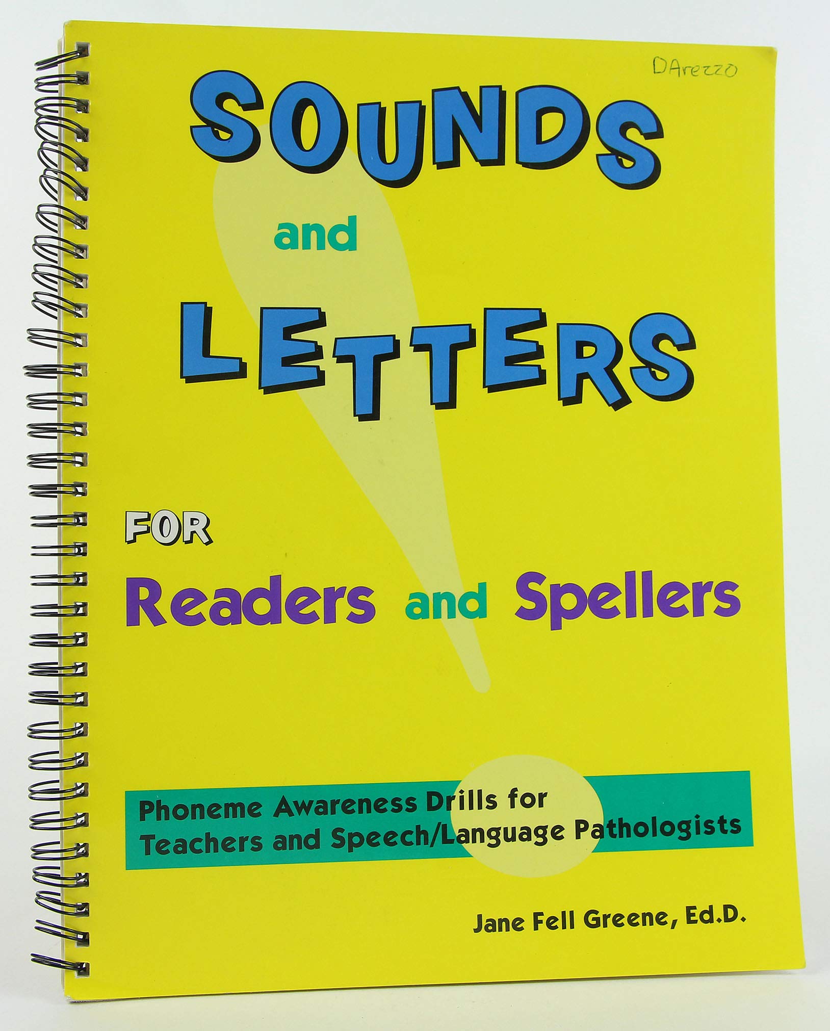 Sounds and Letters for Readers and Spellers: Phonemic Awareness Drills ...